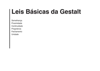 Leis da Gestalt | PDF