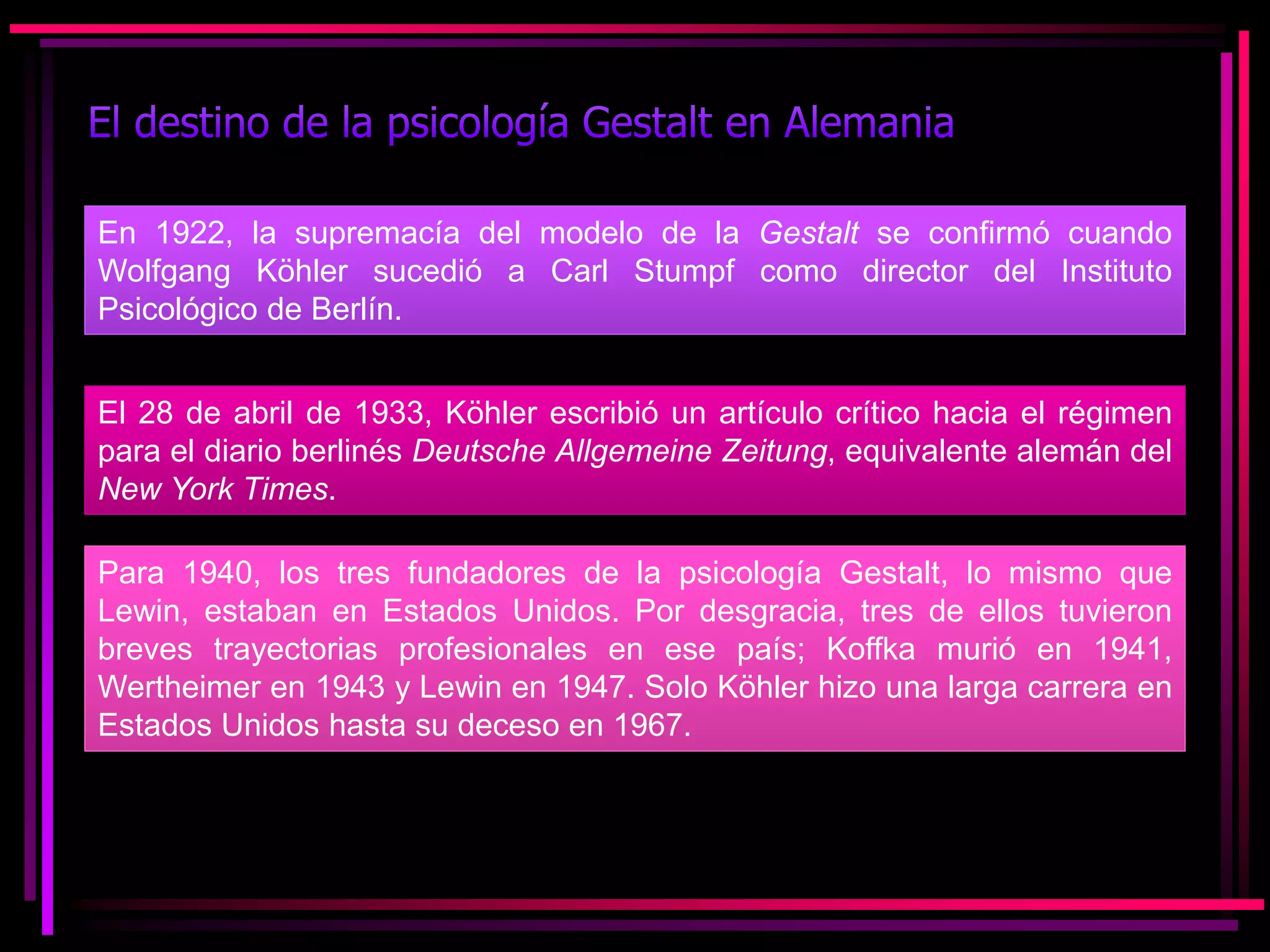 Psicología Gestalt | PPT