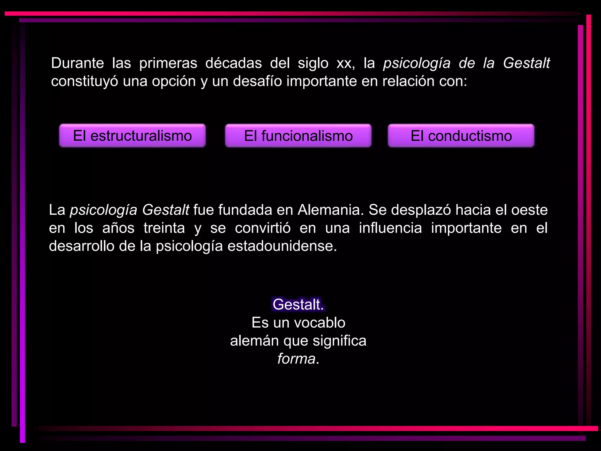 Psicología Gestalt | PPT