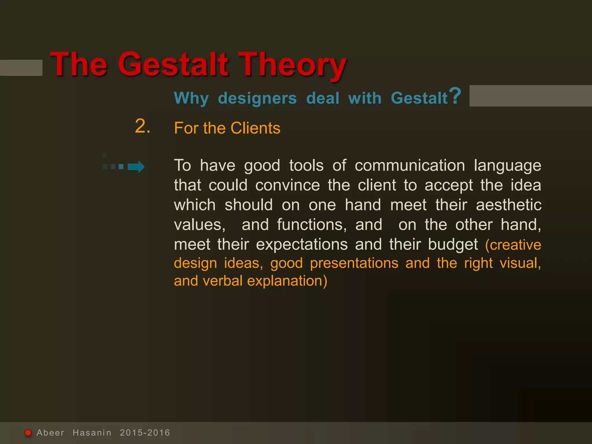 Gestalt visual communication | PPTX