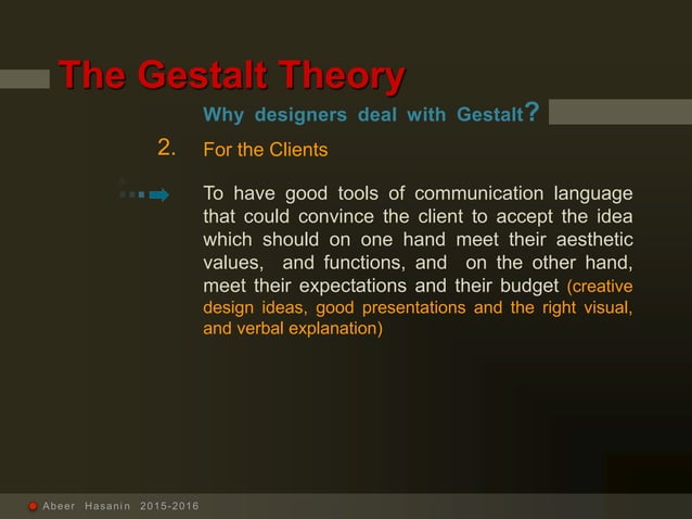 Gestalt visual communication | PPTX