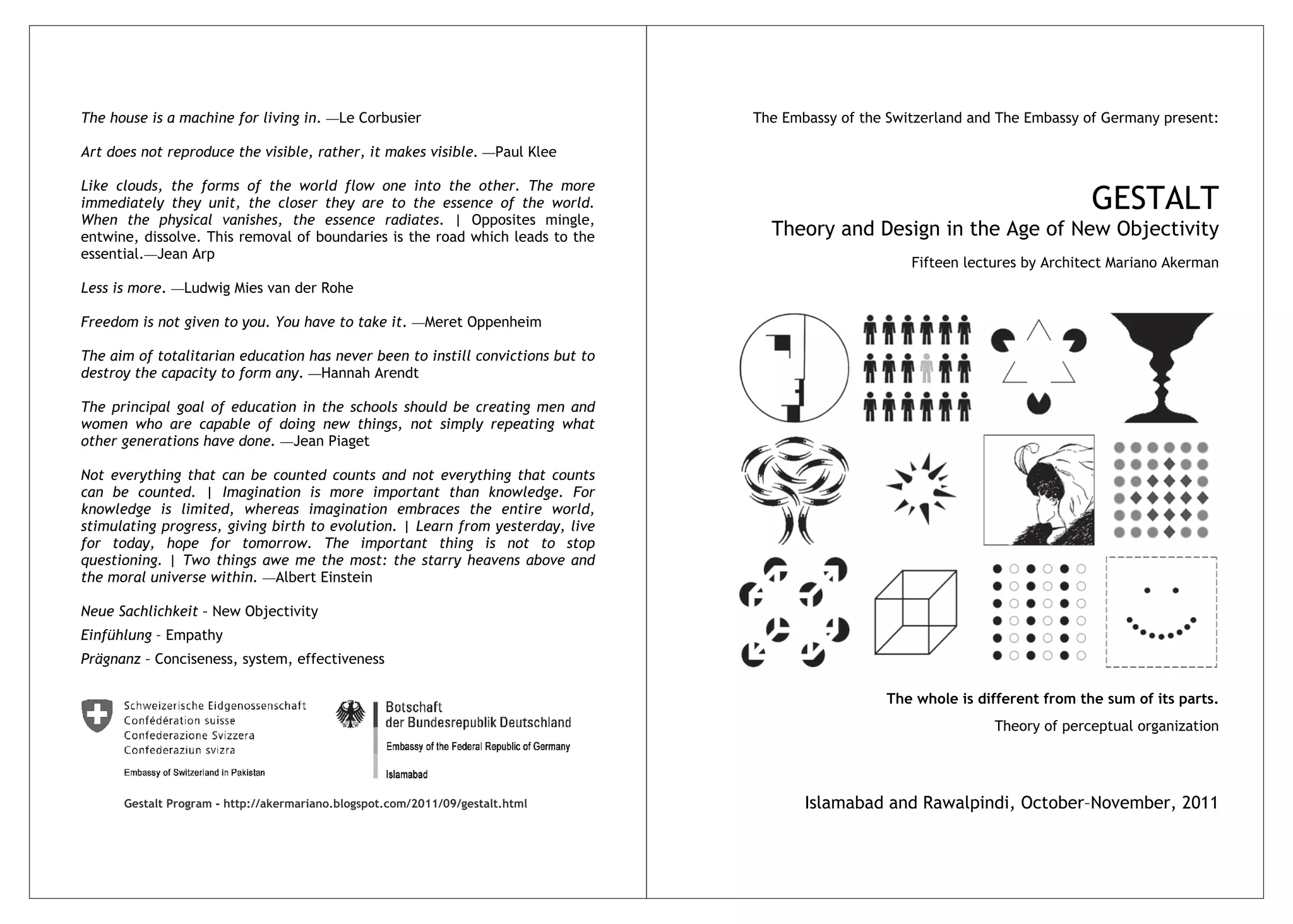 The Gestalt Program Brochure pdf | PDF
