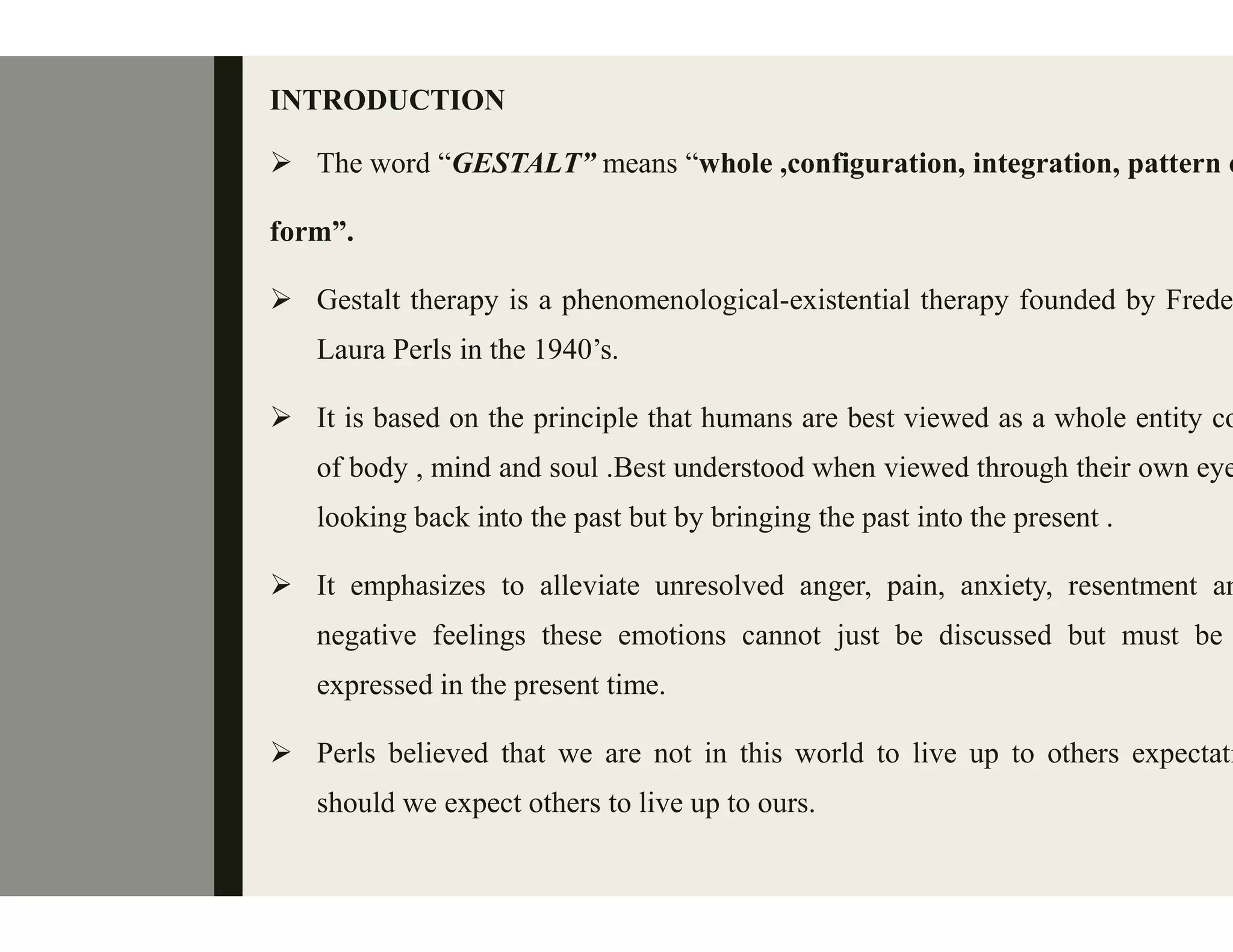 Gestalt counselling | PDF