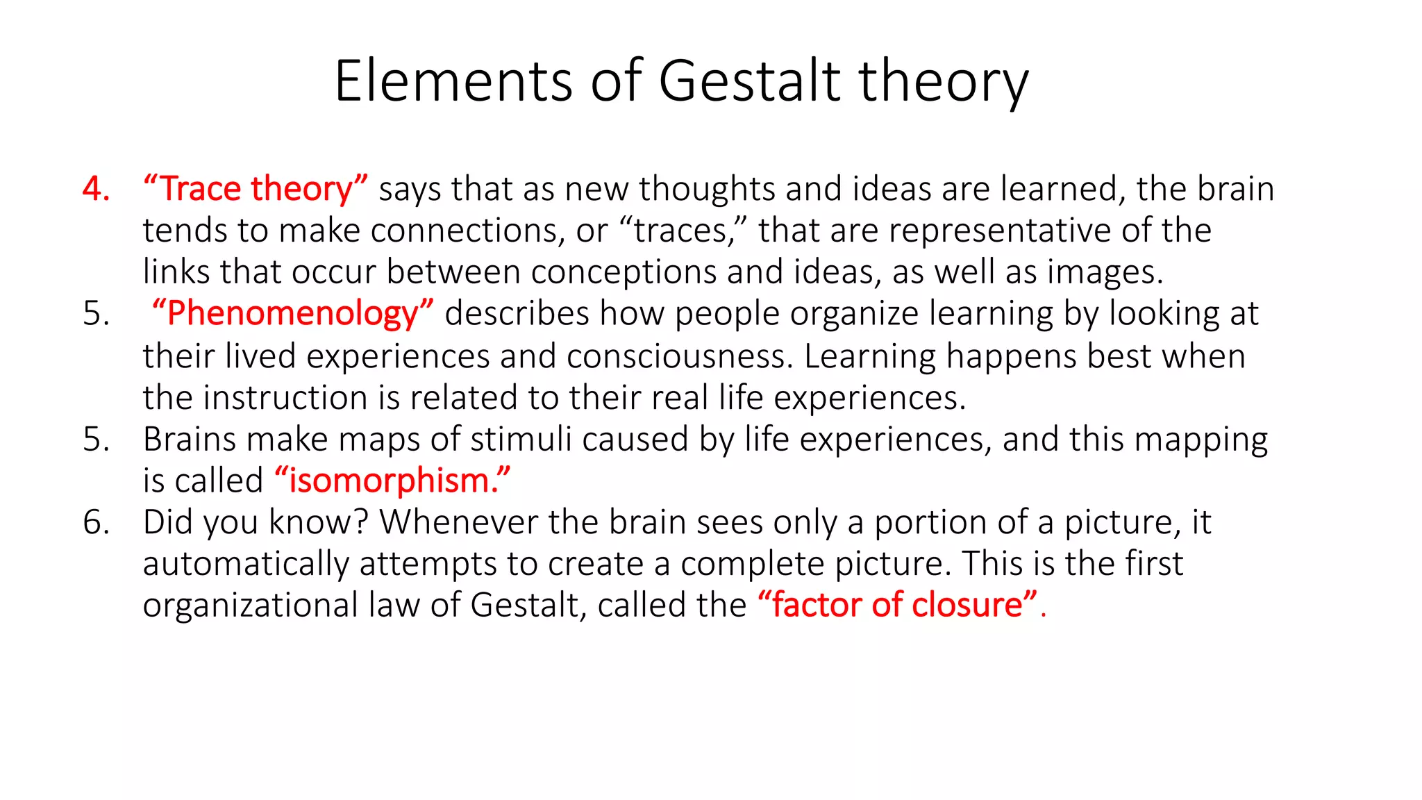 Gestalt GATE presentation by Pamela Donnelly | PDF