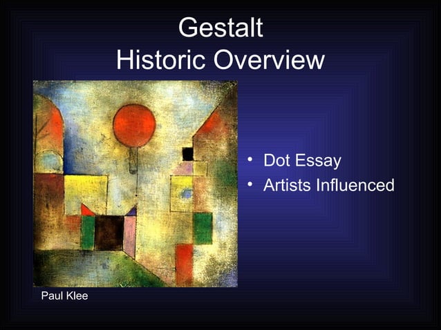 Gestalt Presentation | PPT