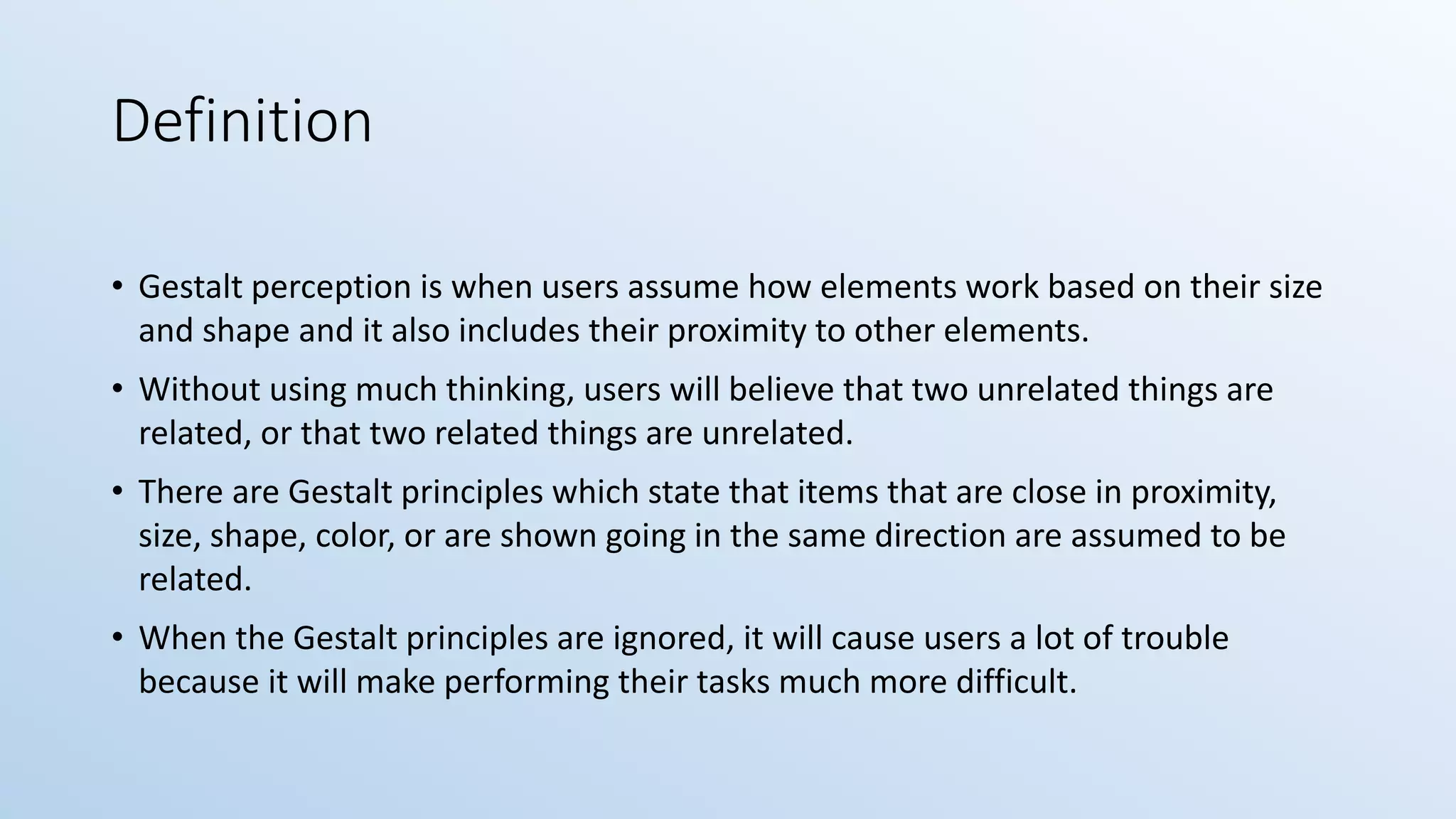 Gestalt Principles | PPT