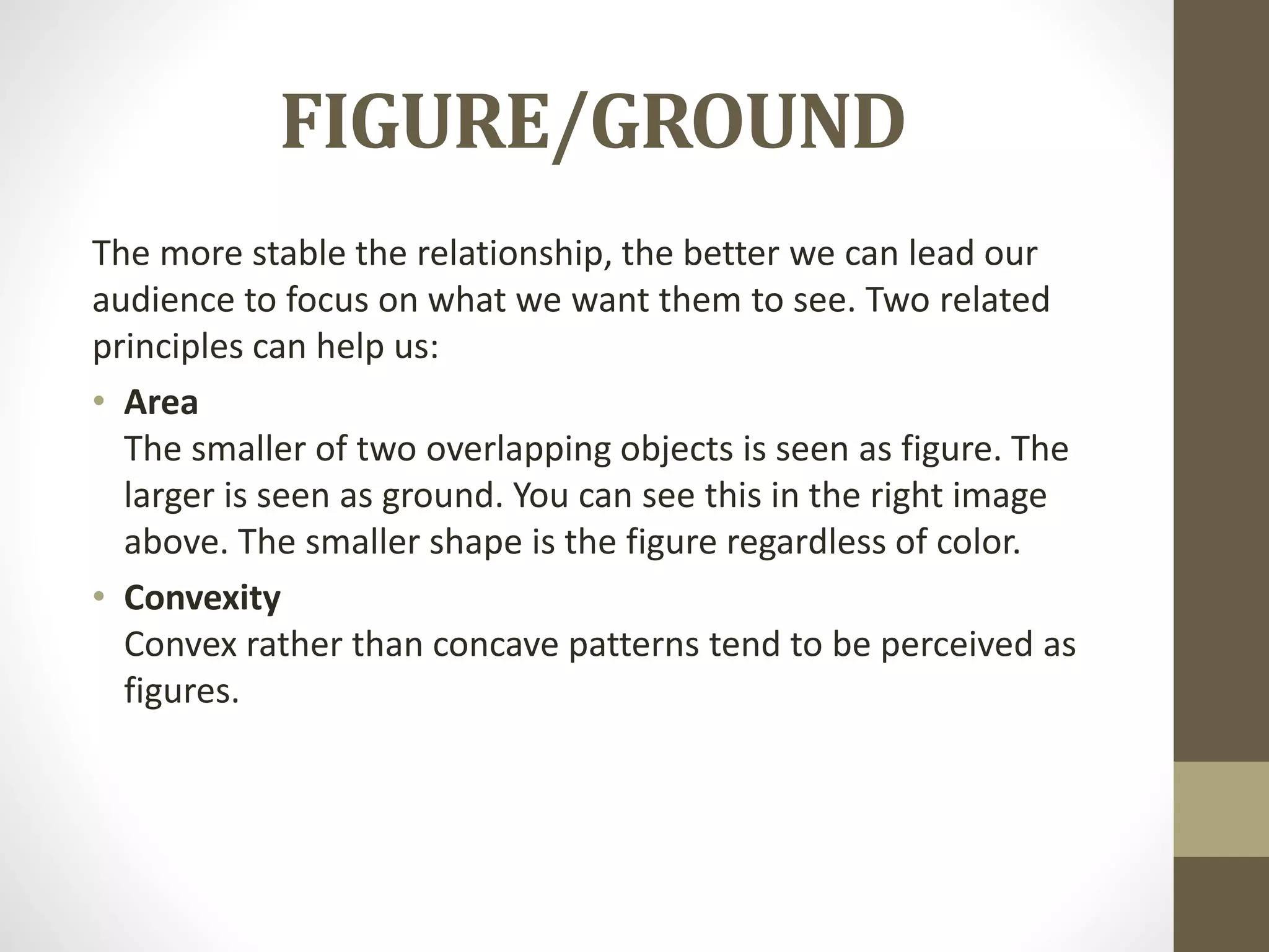 Gestalt principles of form perception | PPTX