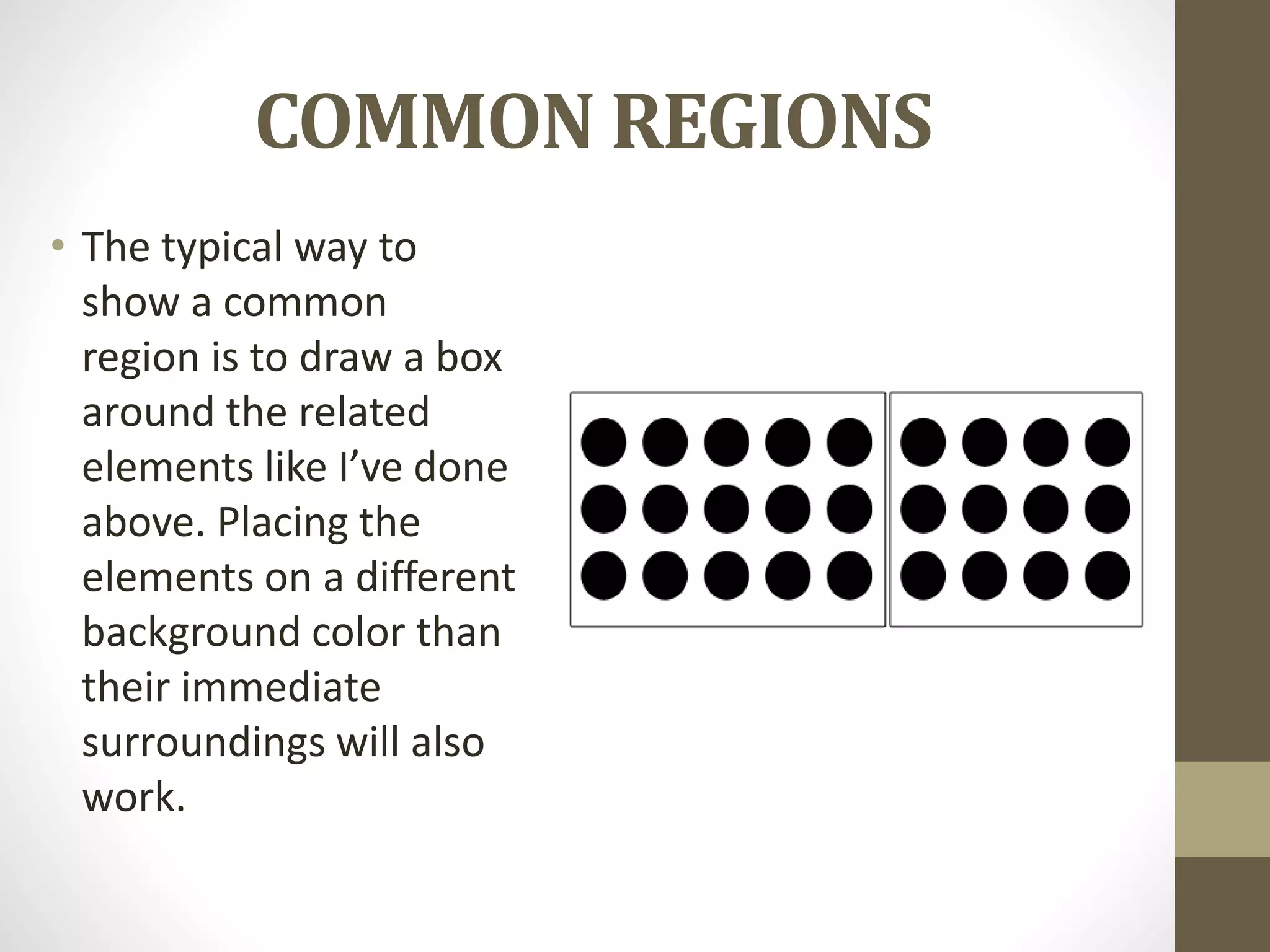 Gestalt principles of form perception | PPTX