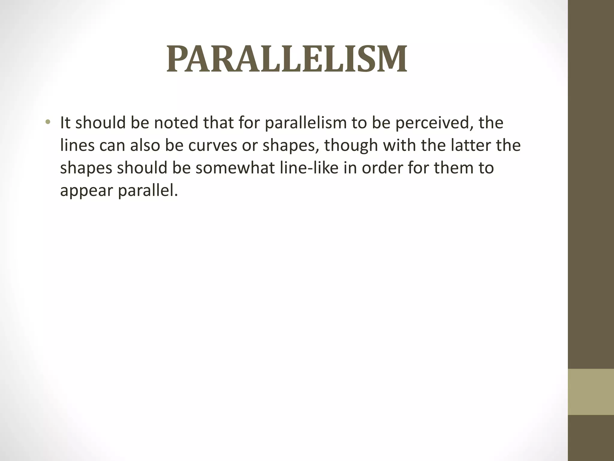 Gestalt principles of form perception | PPTX