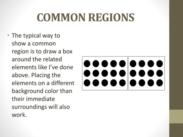 Gestalt principles of form perception | PPTX