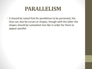 Gestalt principles of form perception | PPTX