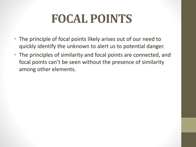 Gestalt principles of form perception | PPTX