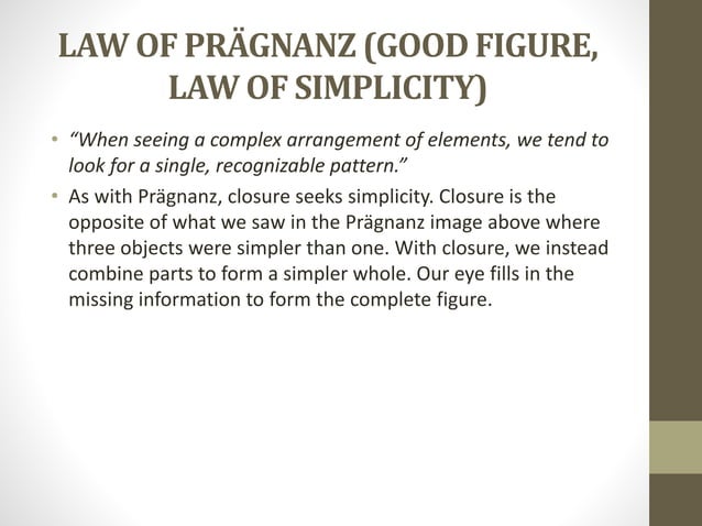 Gestalt principles of form perception | PPTX