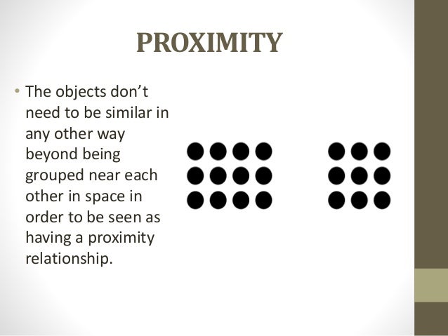 Gestalt principles of form perception