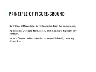 Gestalt Principles in Teaching Biology Education | PPTX