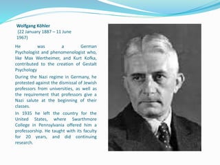 Gestalt psychology slideshare | PPTX