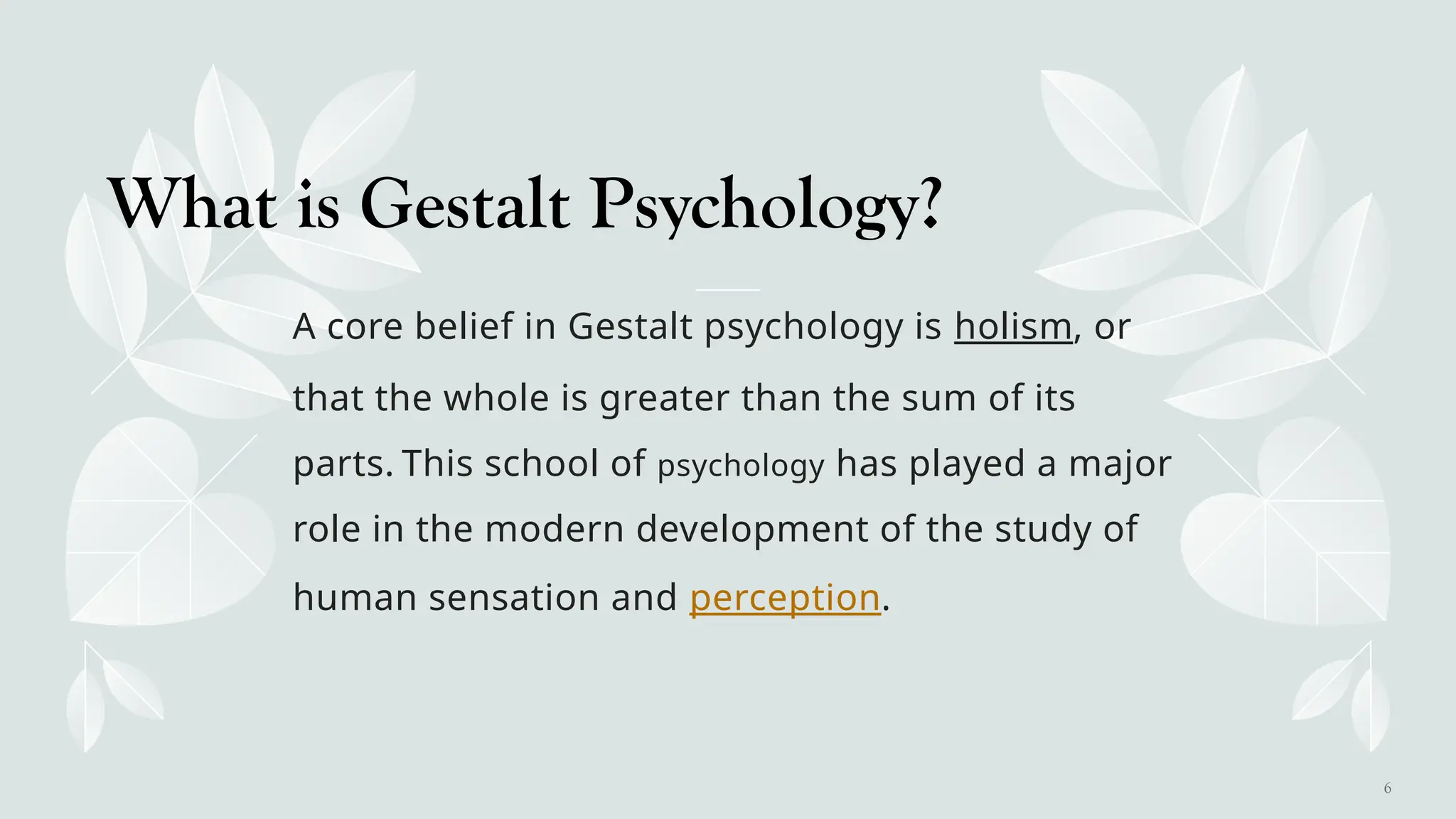 Gestalt Psycology.pptx Gestalt Psyvhology | PPTX