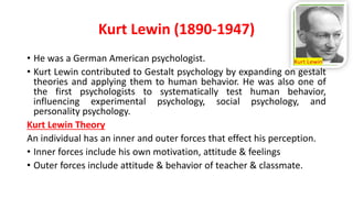 Gestalt school of thought in psychology | PPTX