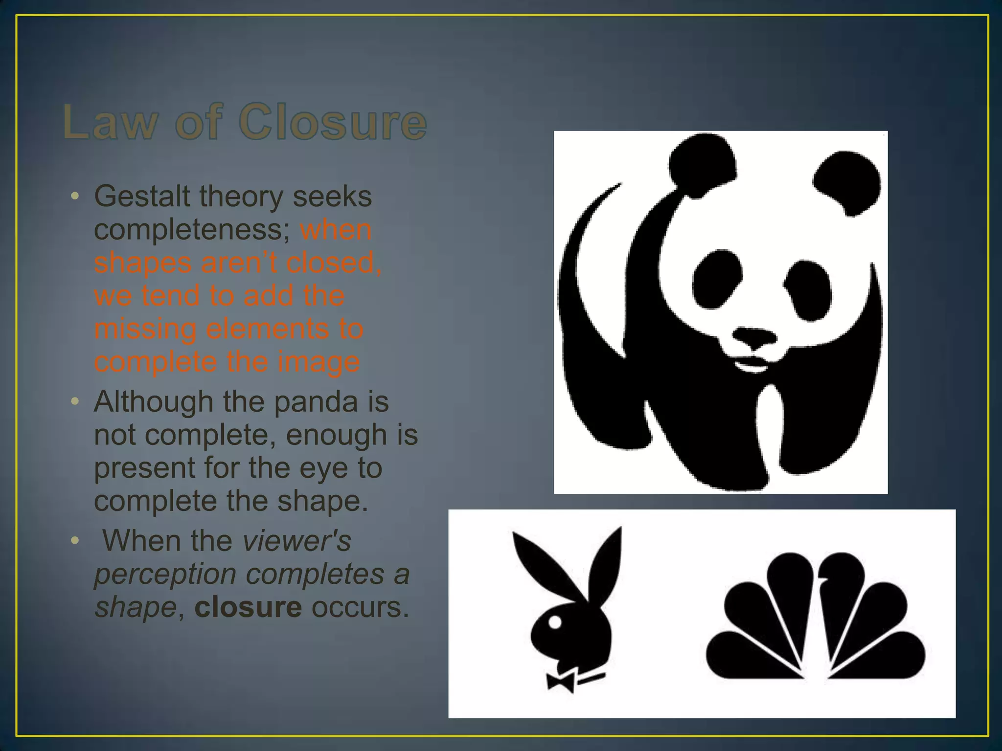 Gestalt’s principle of perception | PPTX