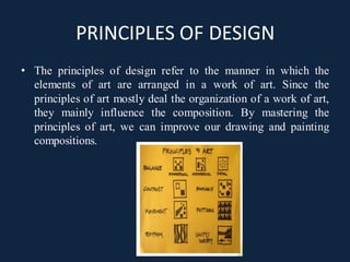 PRINCIPLES AND ELEMENTS OF DESIGN- BALANCE, PROPORTION,EMPHASIS,HARMONY ...