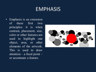 PRINCIPLES AND ELEMENTS OF DESIGN- BALANCE, PROPORTION,EMPHASIS,HARMONY ...