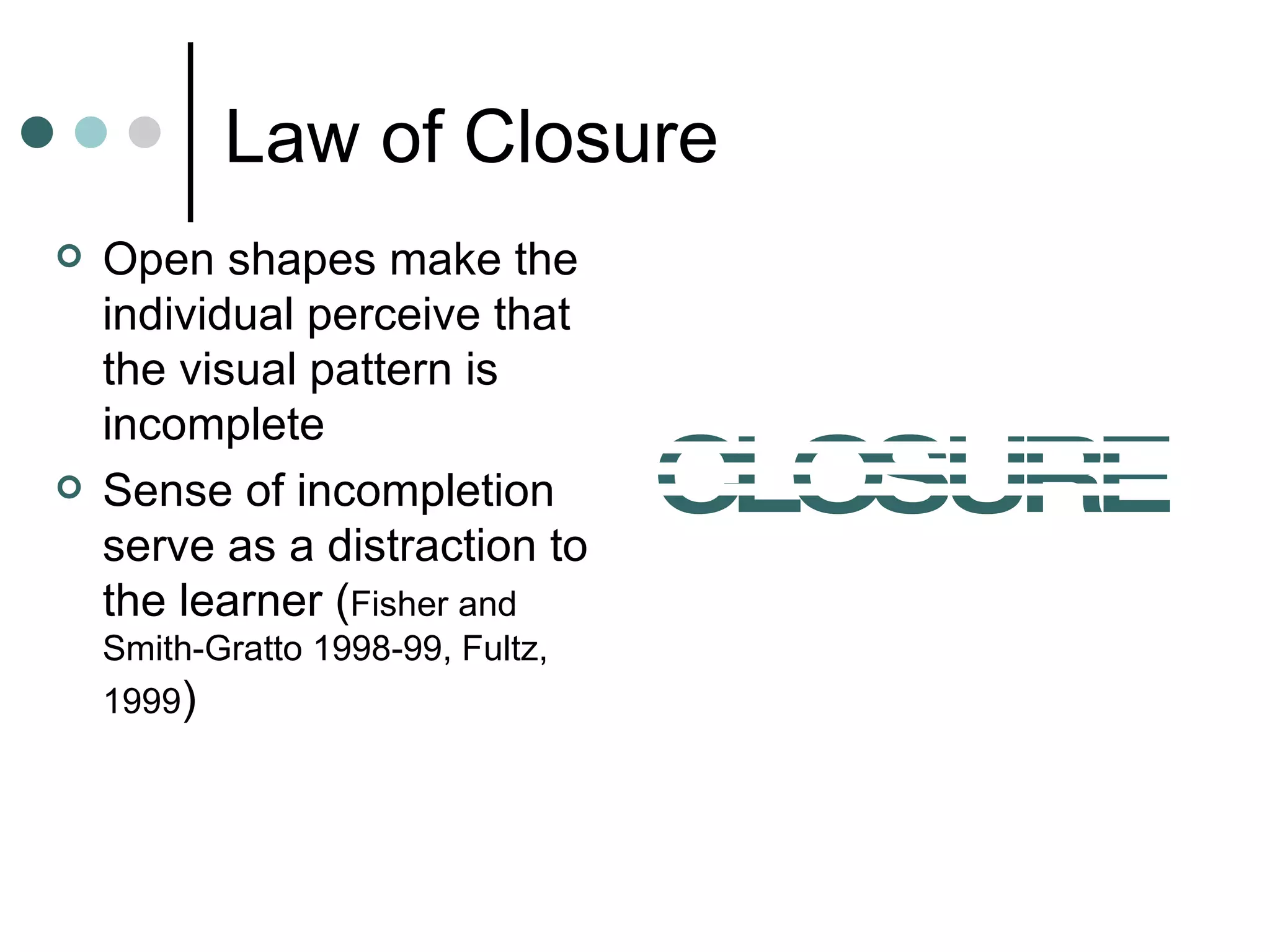 Gestalt Theory: Screen Design | PPT