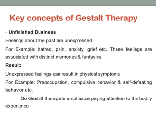 Gestalt therapy 1 | PPTX