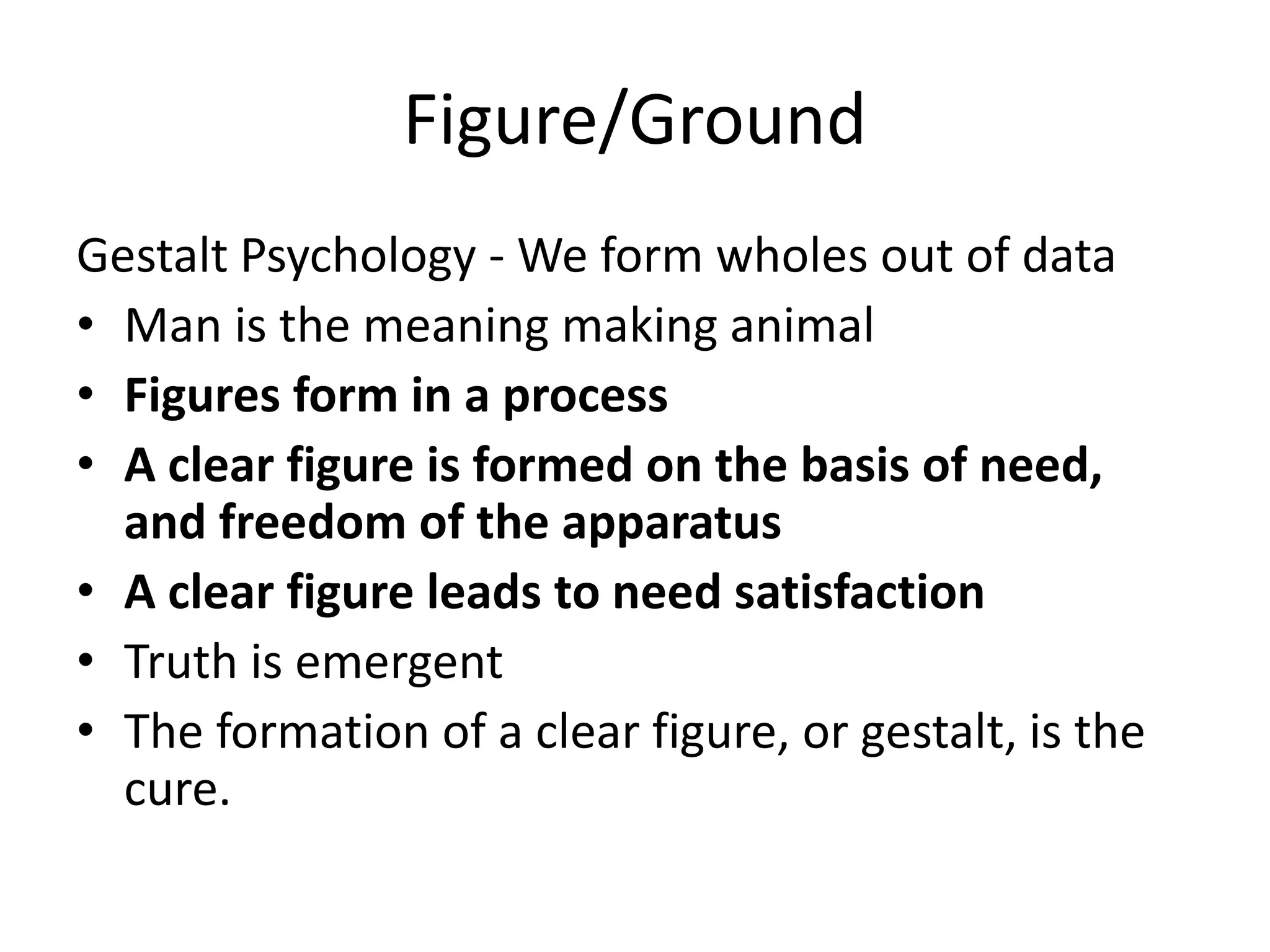 Gestalt Therapy: An Introduction | PPTX