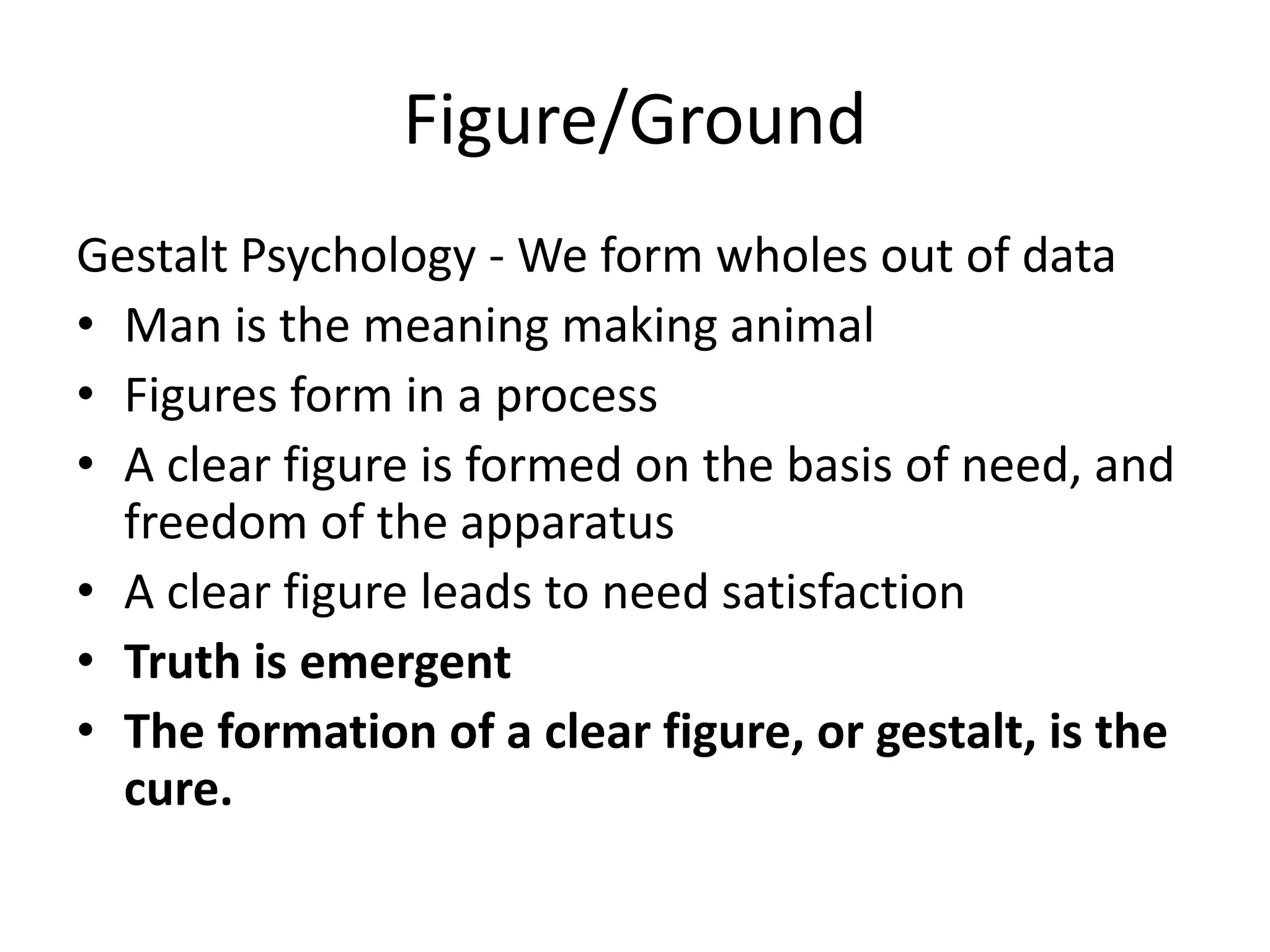 Gestalt Therapy: An Introduction | PPTX