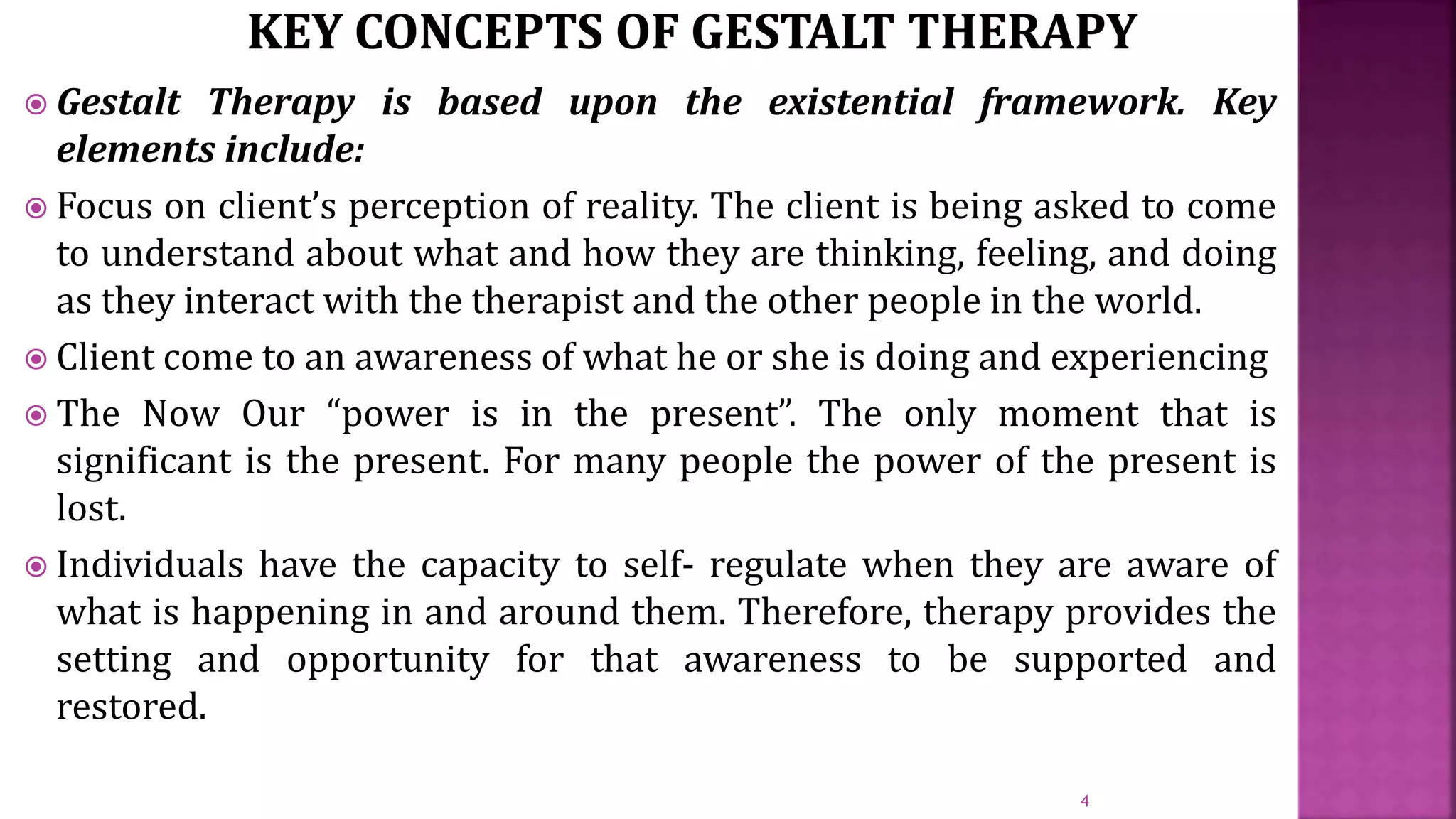 Gestalt Therapy | PPTX