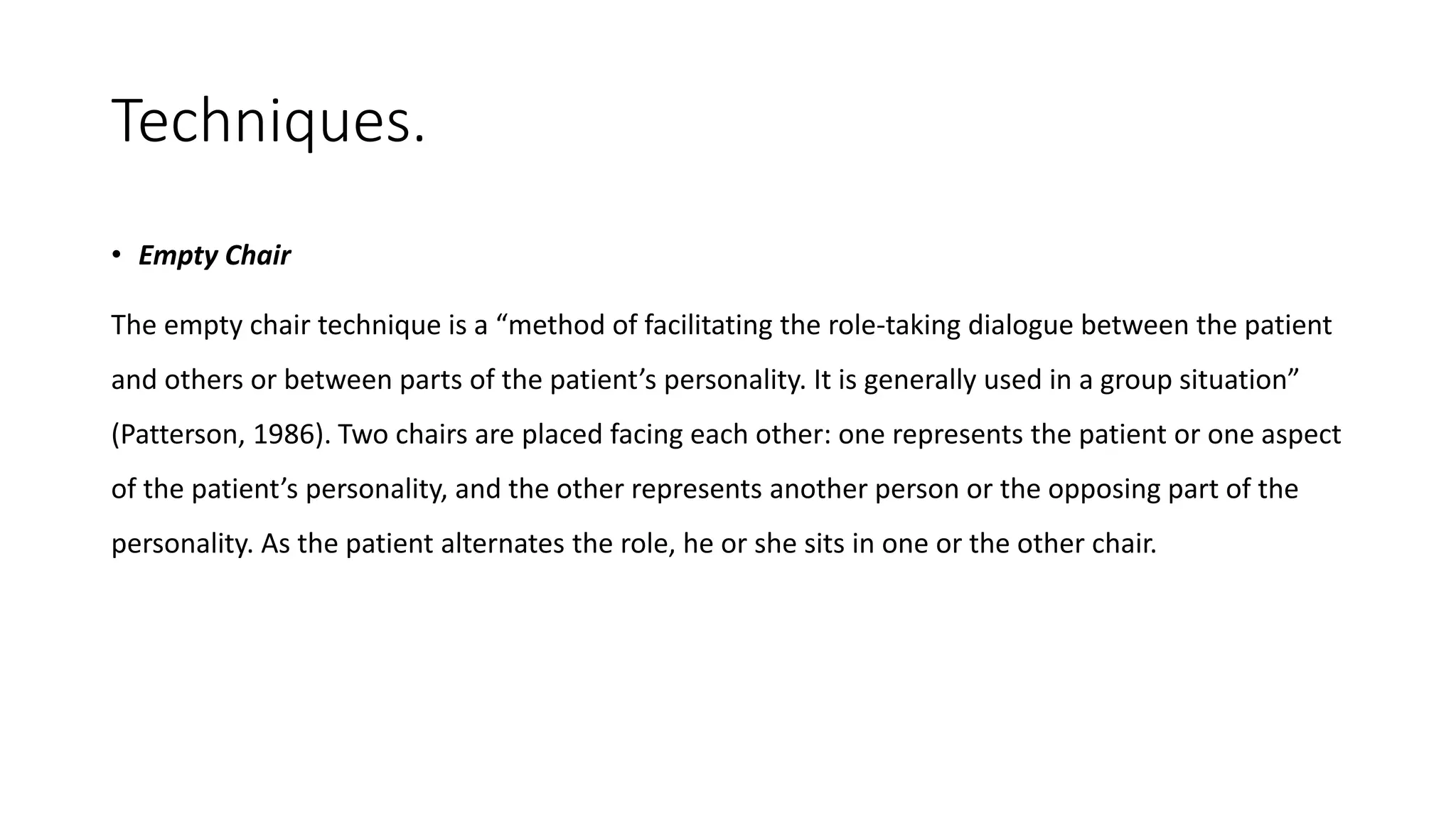 Gestalt Therapy | PPTX