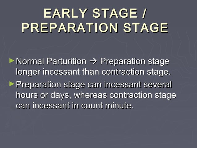 Gestation parturition | PPT