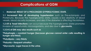 Gestational Diabetes for Nursing Students | PDF