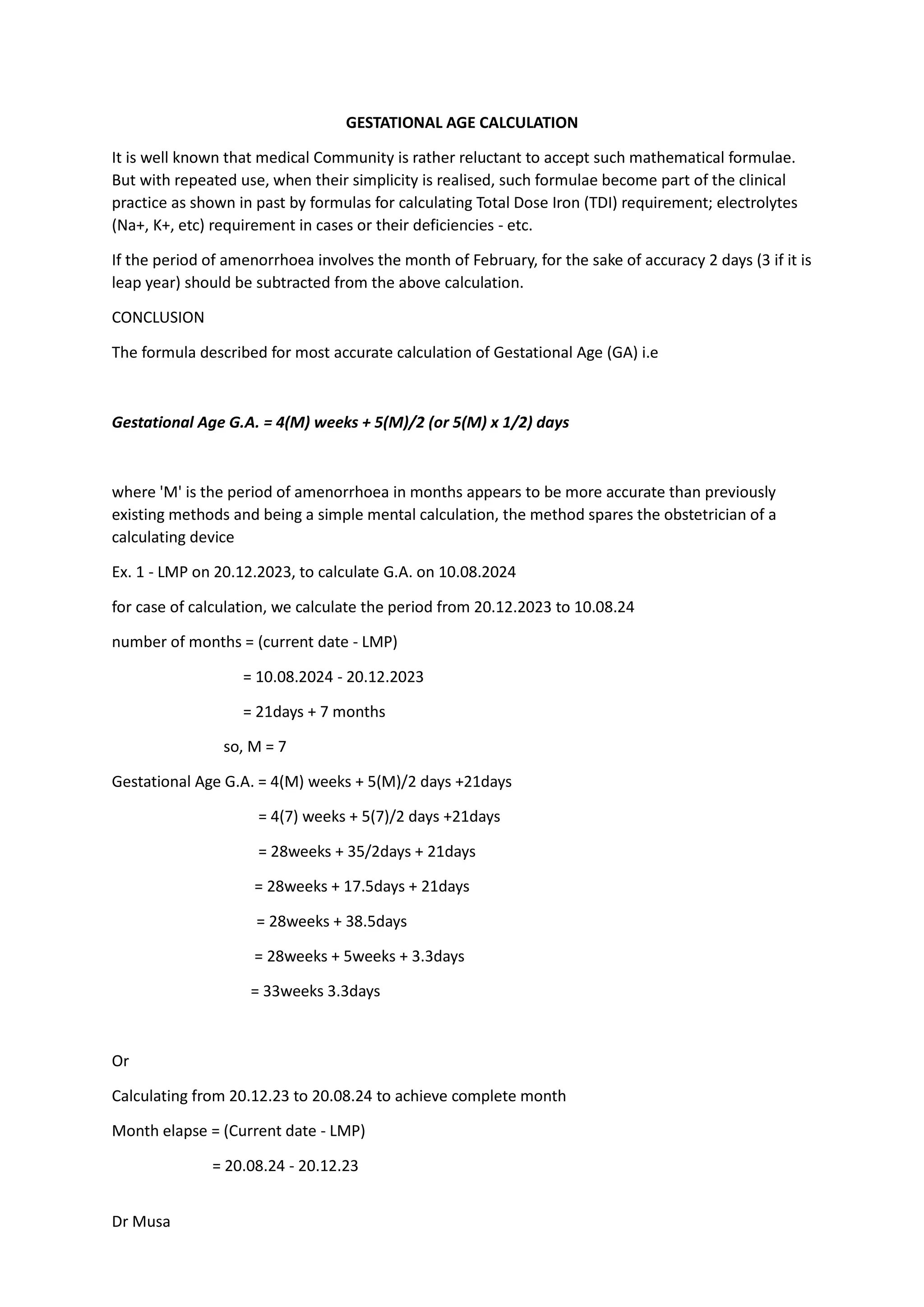 Gestational Age calculation formula method.pdf