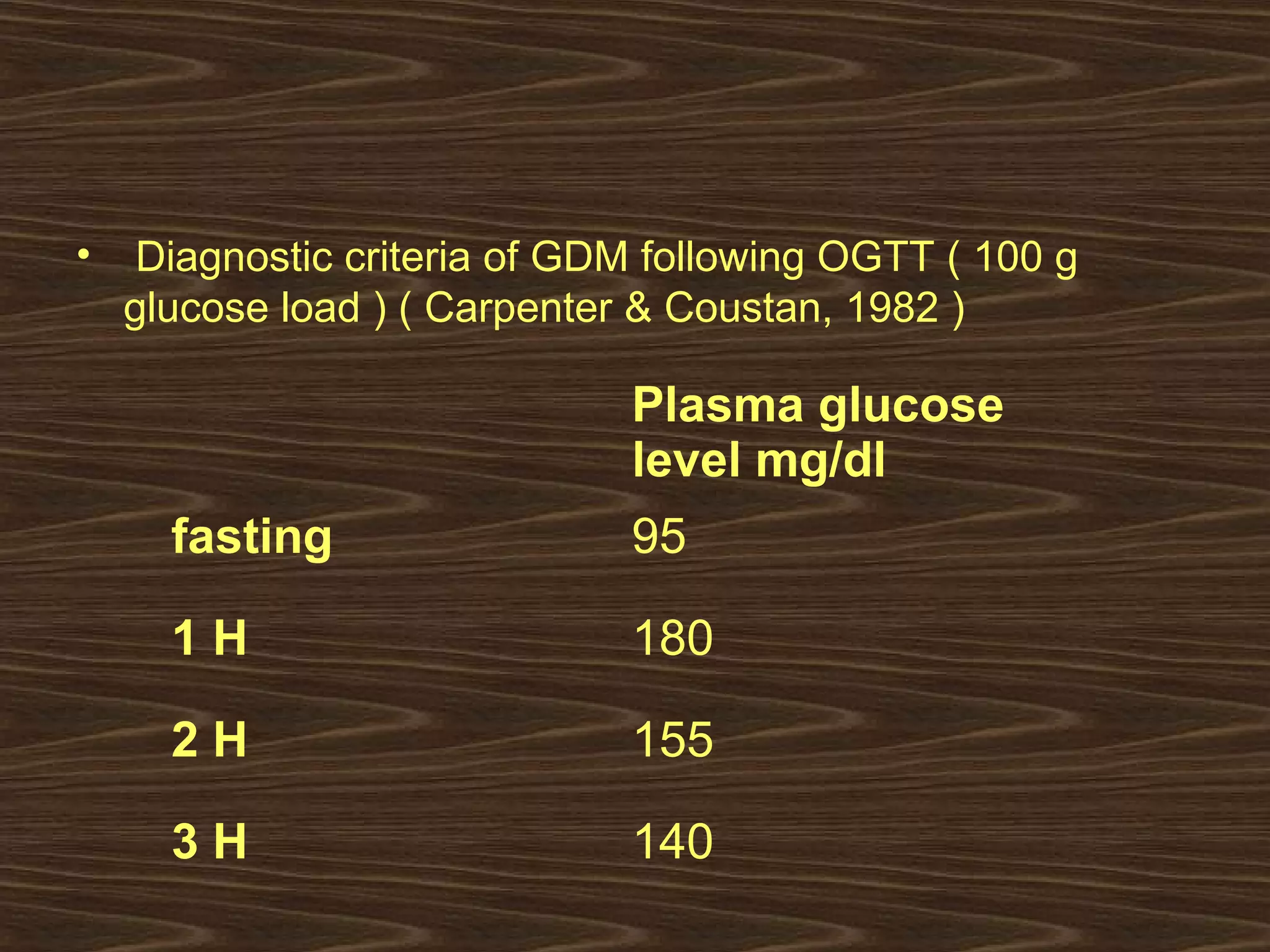 Gestational diabetes | PPT