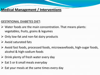 Gestational Diabetes Mellitus (GDM) | PPTX