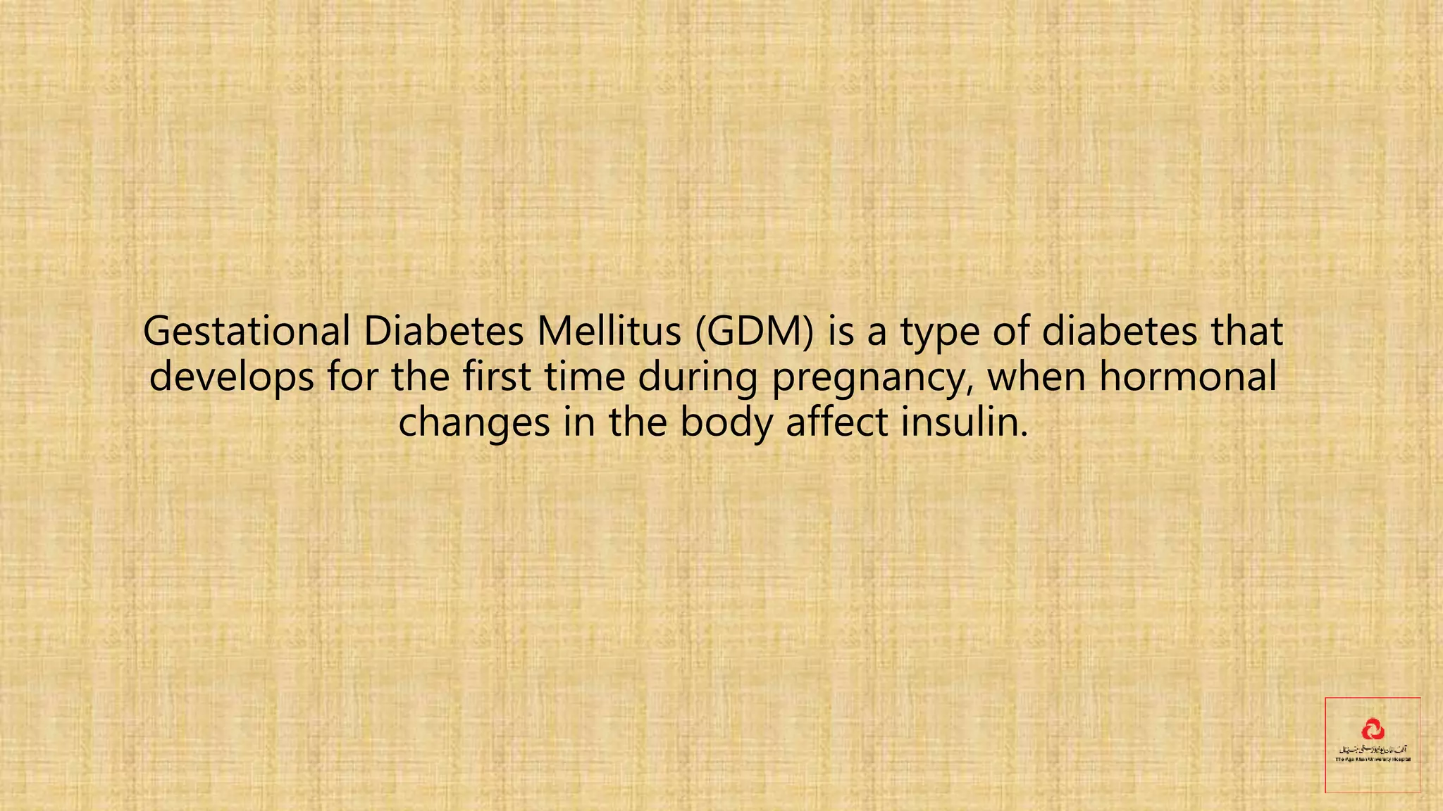 Gestational Diabetes - Causes and Risk Factors of Gestational Diabetes ...
