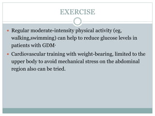 Gestational diabetes mellitus | PPTX