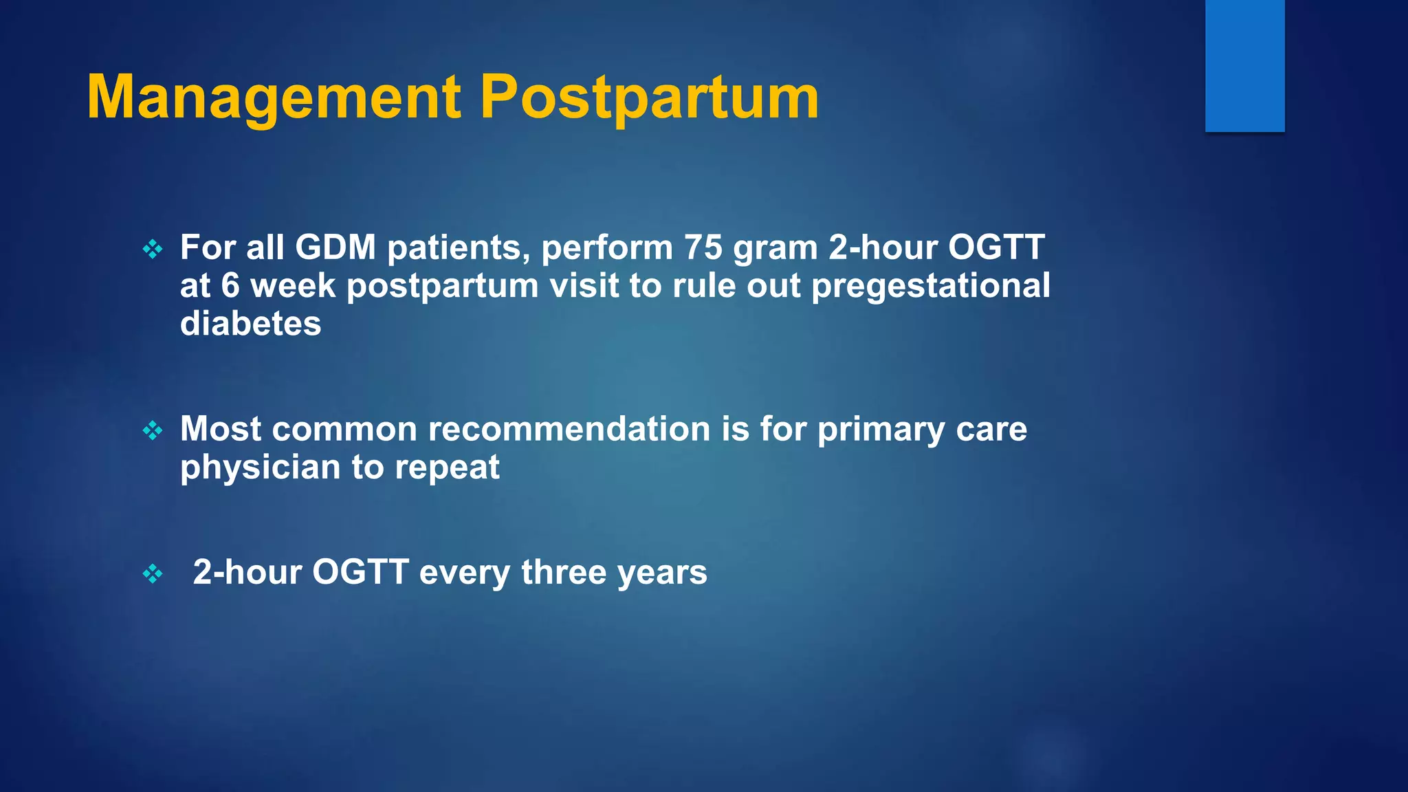 Gestational diabetes mellitus | PPTX