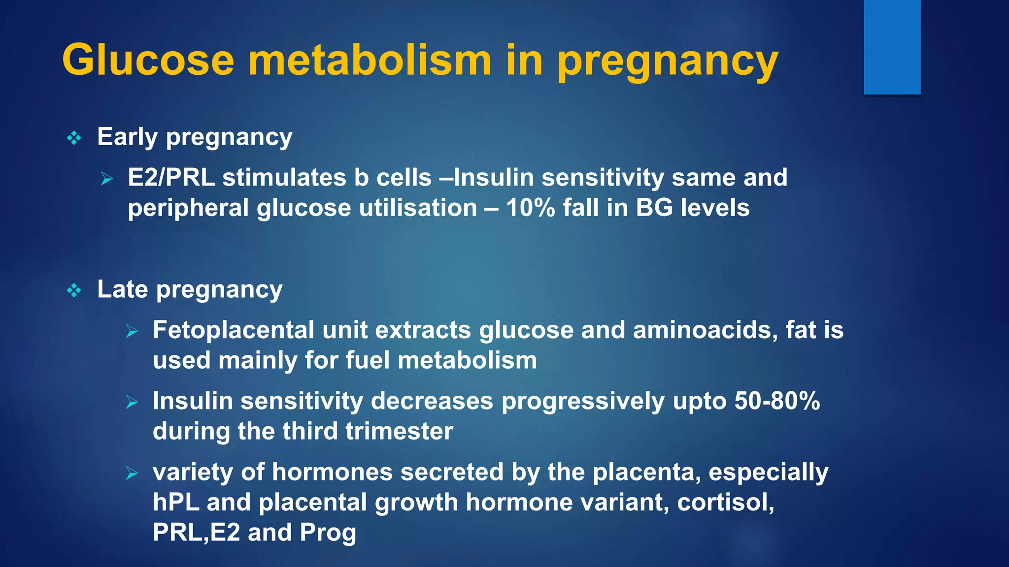 Gestational diabetes mellitus | PPTX