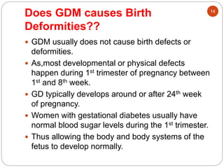Gestational diabetes mellitus | PPT