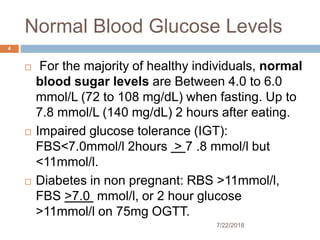 Gestational diabetes mellitus(gdm) | PPT