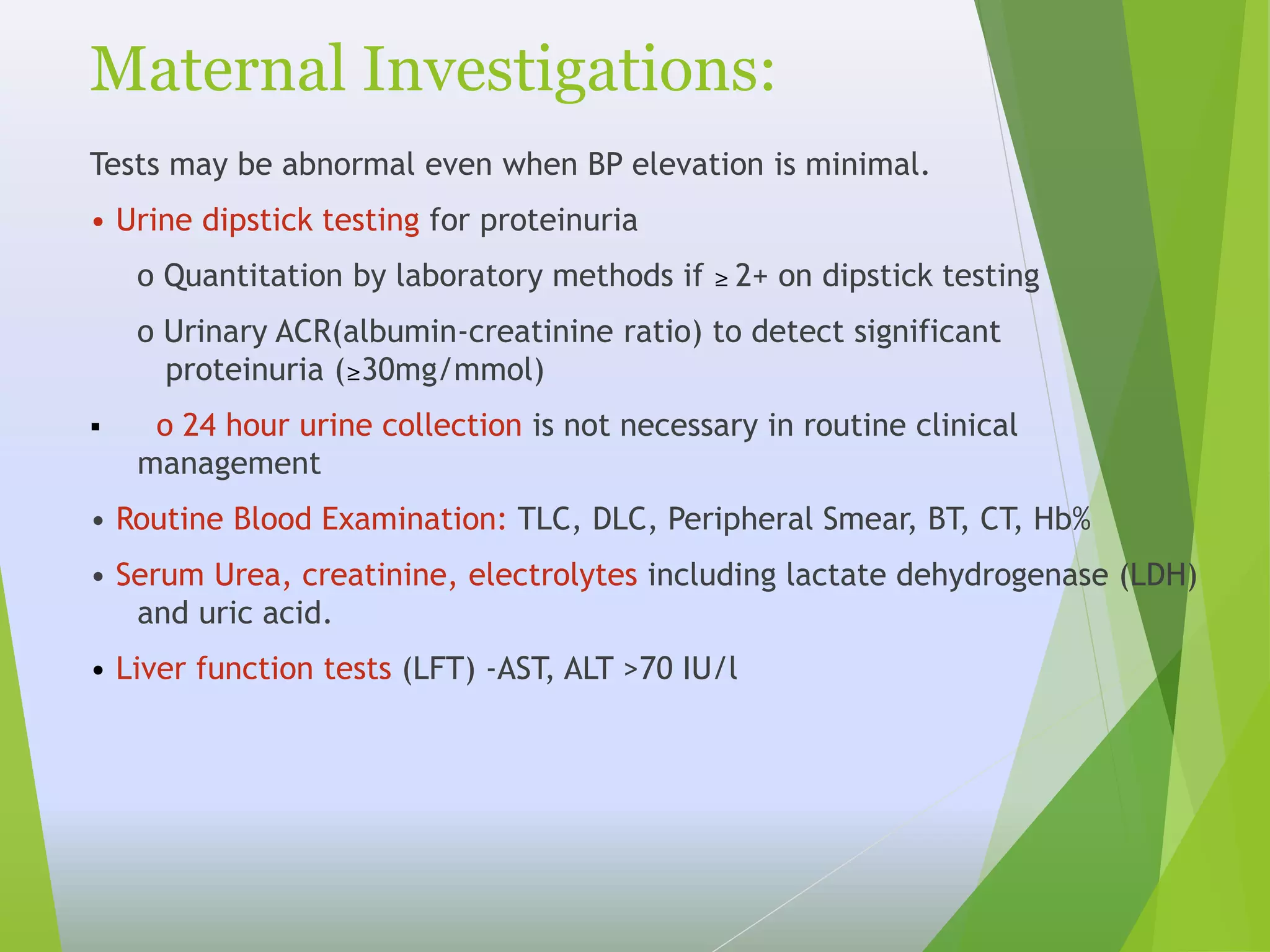 Hypertensive disorders in Pregnancy | PPTX