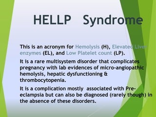 Hypertensive disorders in Pregnancy | PPTX