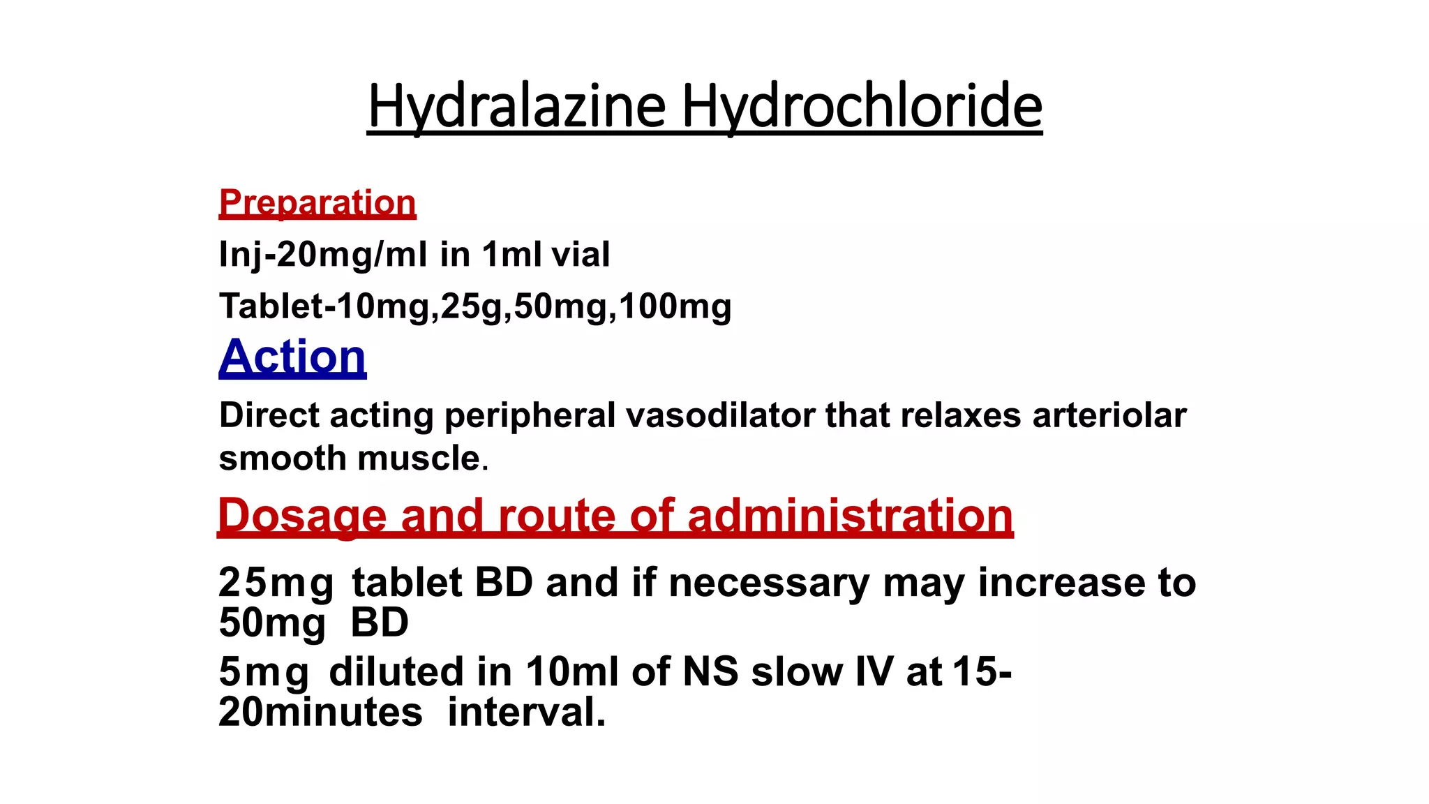 Gestational hypertension -antihypertensive drugs. | PPTX