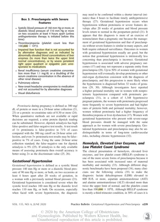 Gestational hypertension and preeclampsia 2020 Update | PDF