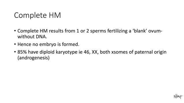 Gestational Trophoblastic Disease (GTD) | PPT