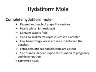 Gestational trophoblastic disease | PPTX