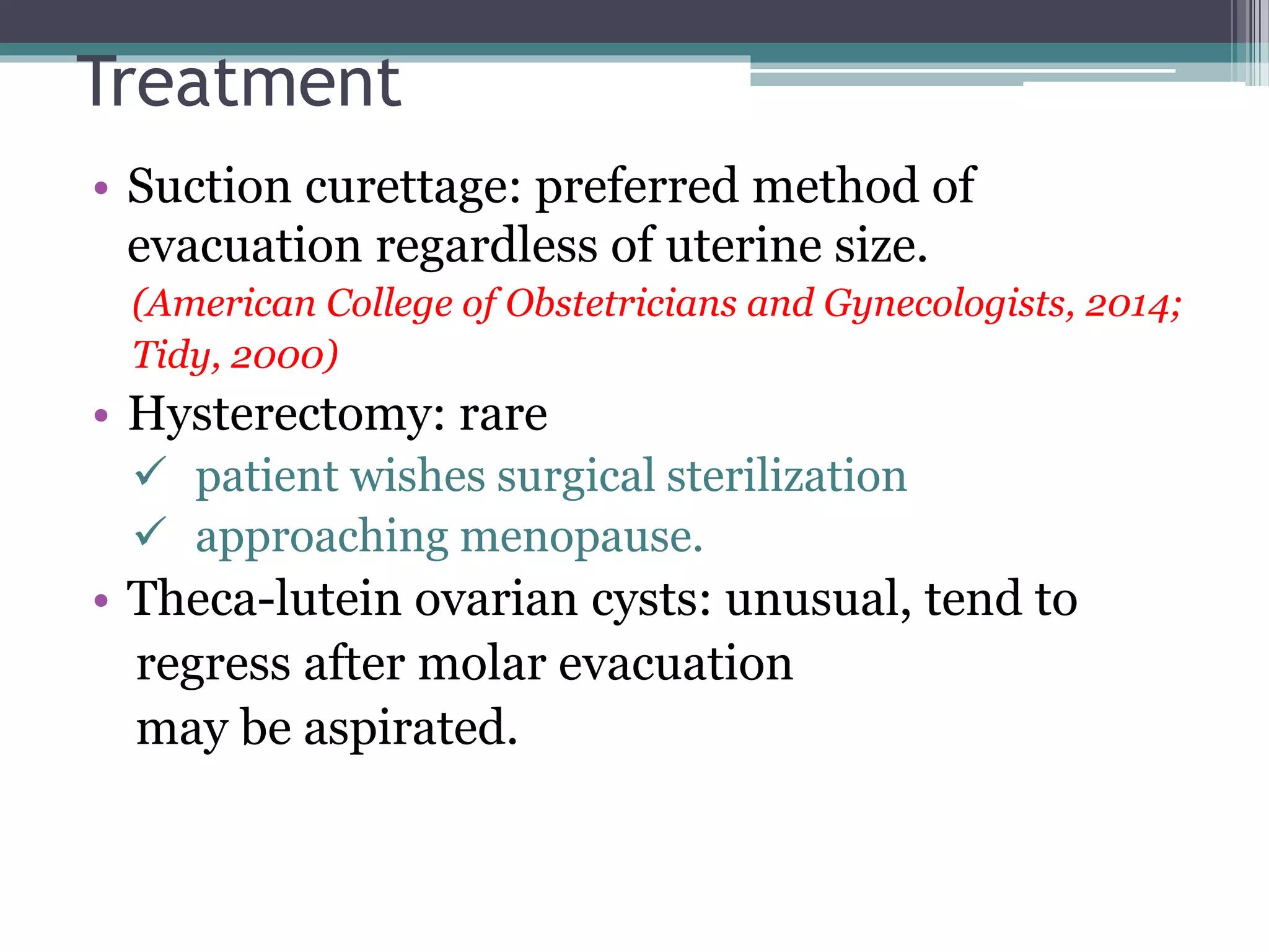 Gestational trophoblastic disease | PPTX