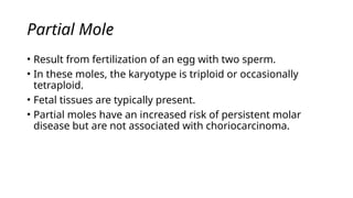 GESTATIONAL TROPHOBLASTIC DISEASE.ppt pathology | PPT
